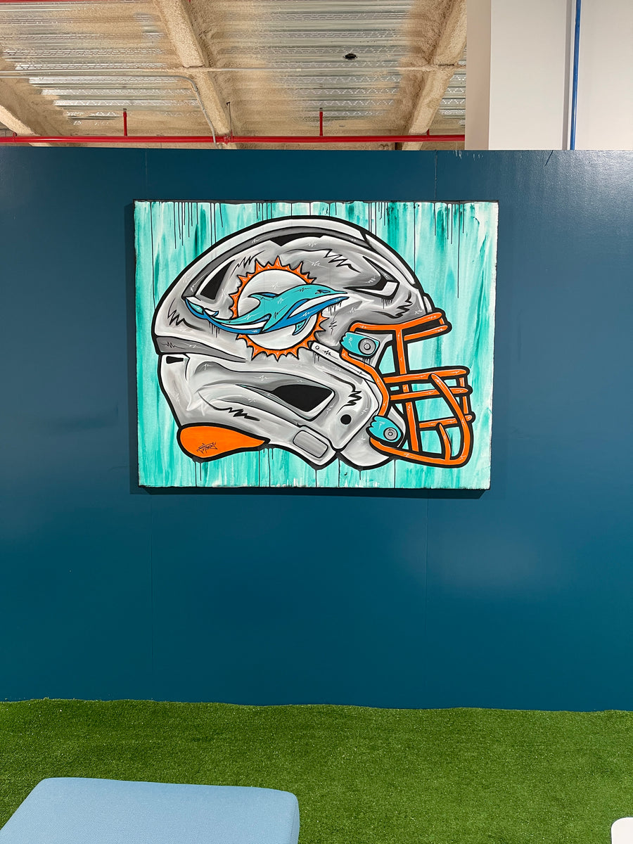 Custom Artwork for The Miami Dolphins followed by a Tarpon Experience ...