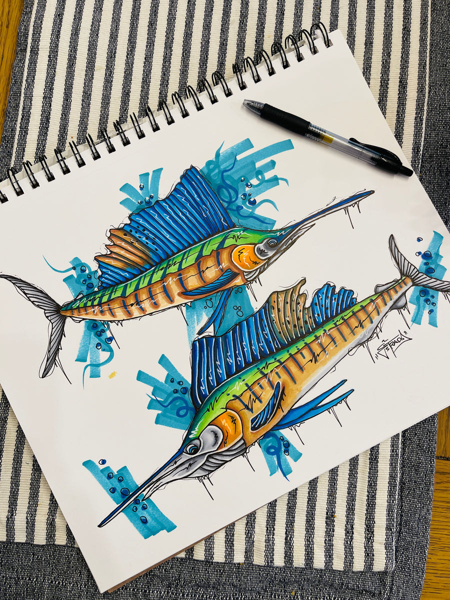 Double Stuff • Original Sketch – Shop Estrada